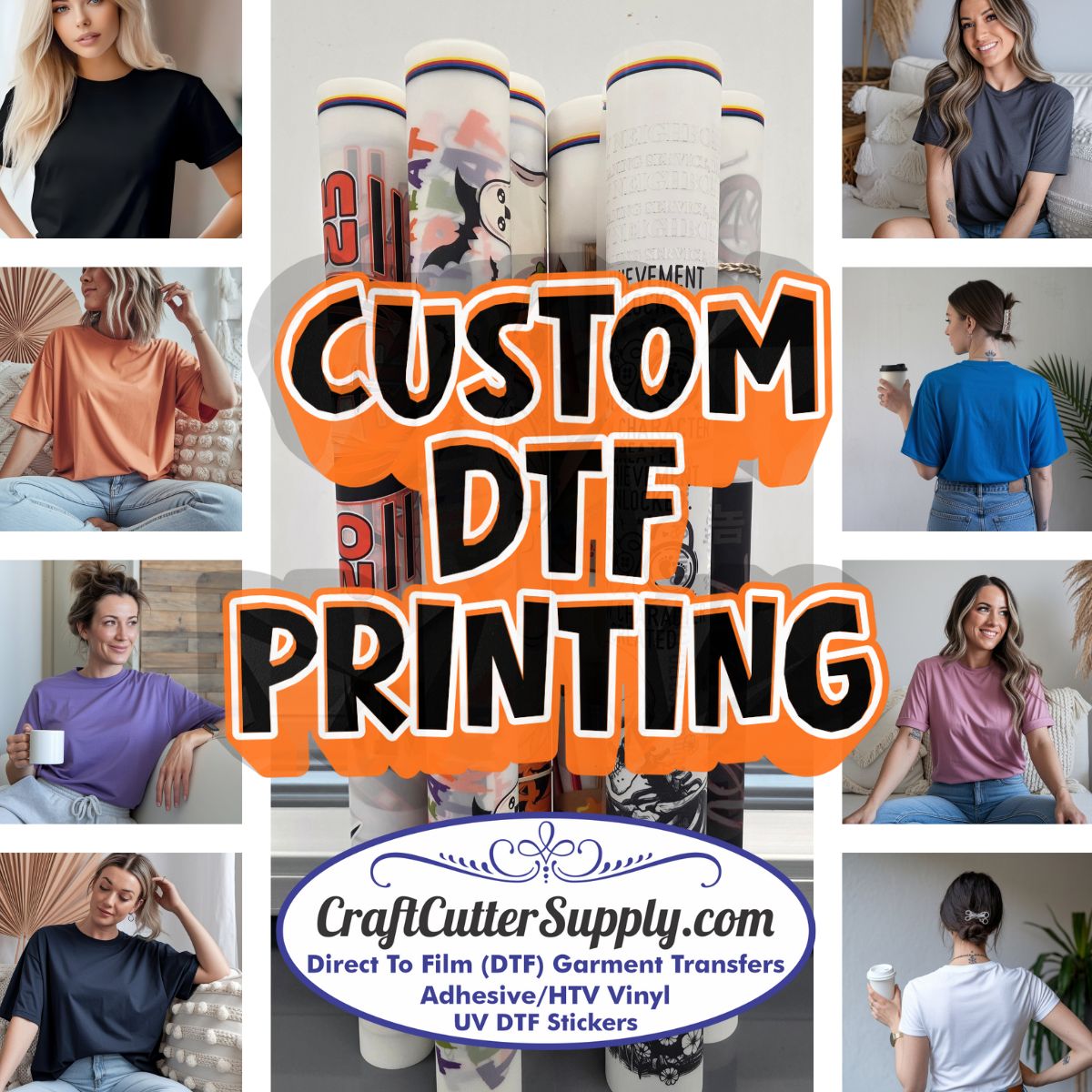 Cold Peel DTF Gang Sheet Create Your Own Choose Your Size ...