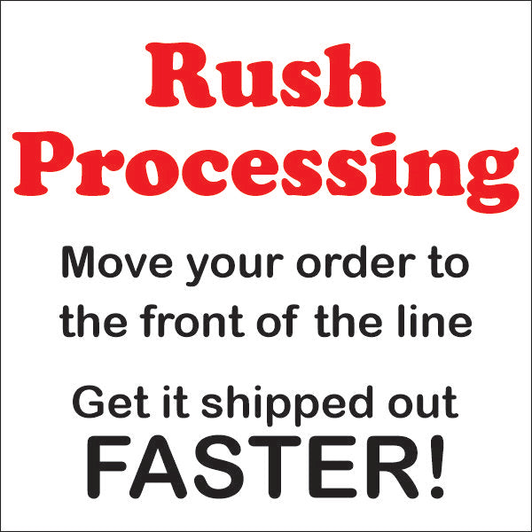 Rush Processing – CraftCutterSupply.com